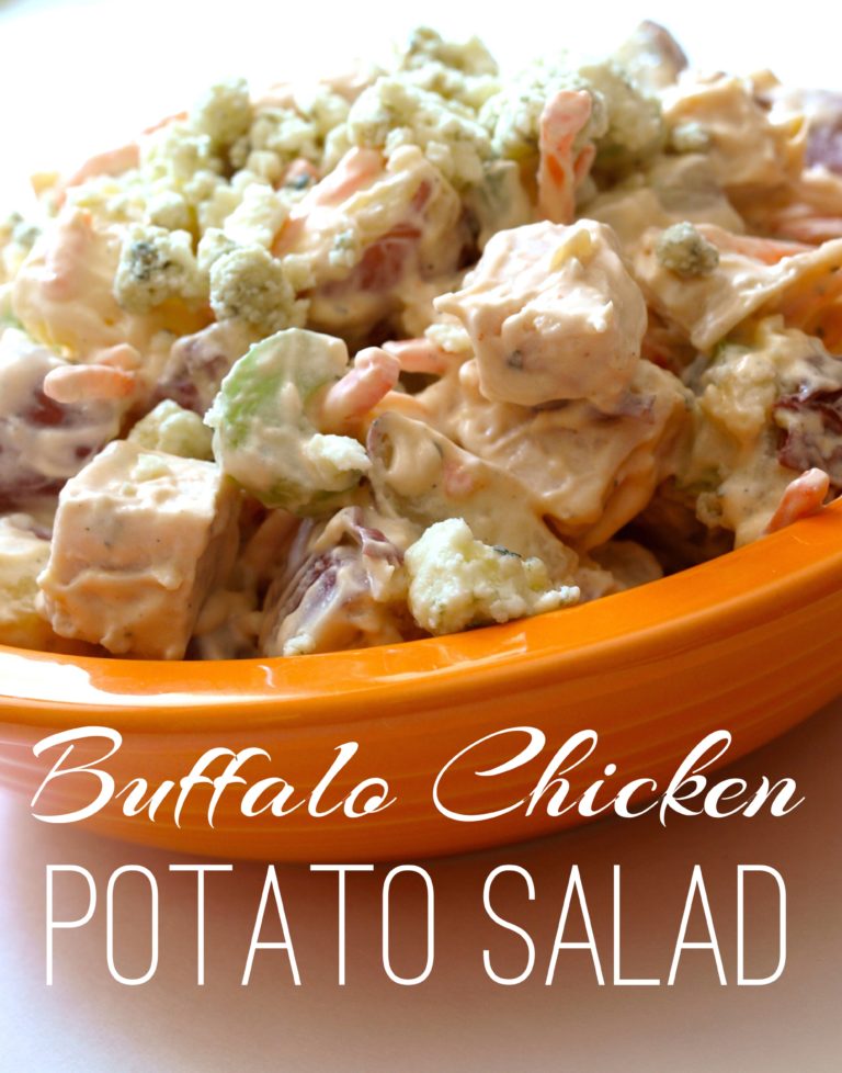 Buffalo Chicken Potato Salad Recipe - Create with Claudia