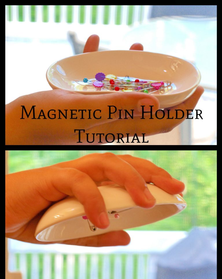 DIY Magnetic Pin Holder Tutorial - Create with Claudia