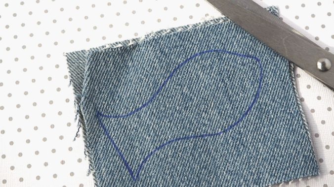 Recycled Denim Fish Tutorial - Create with Claudia