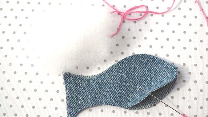 Recycled Denim Fish Tutorial - Create with Claudia
