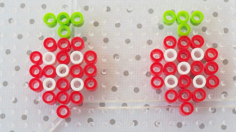 Easy Perler Bead Earrings Tutorial - Create with Claudia
