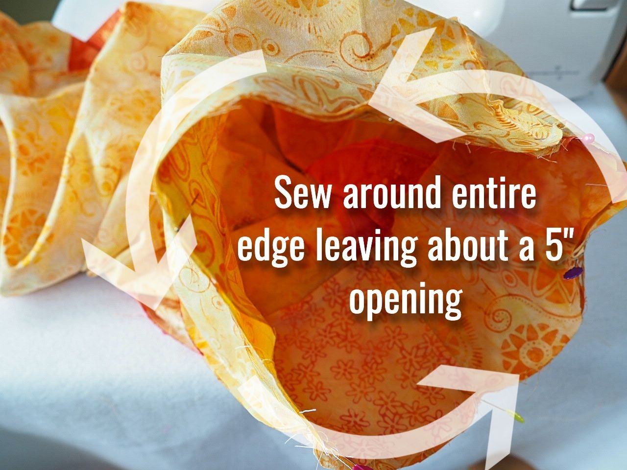 Patchwork Infinity Scarf Pattern - Create with Claudia