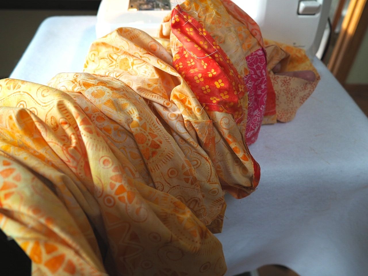 Patchwork Infinity Scarf Pattern - Create with Claudia