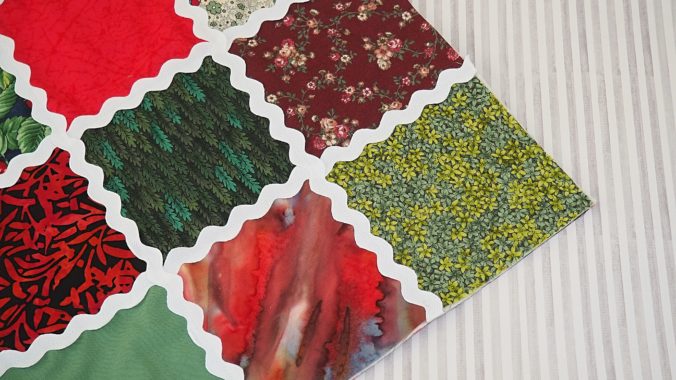 Christmas Rick Rack Table Runner - Create with Claudia