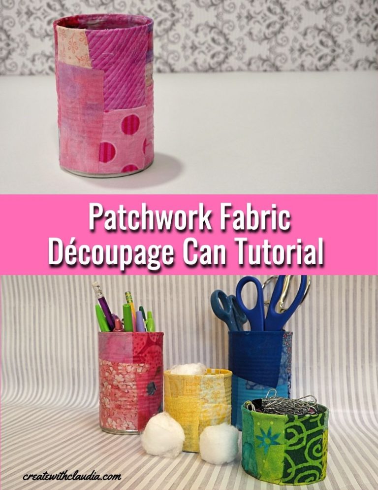 Easy No-Sew Scrap Fabric Projects - Create with Claudia