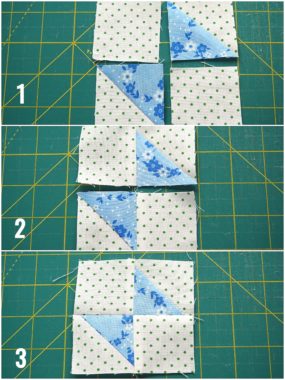 How to Make a 6 1/2" Old Maid's Puzzle Quilt Block - Create with Claudia