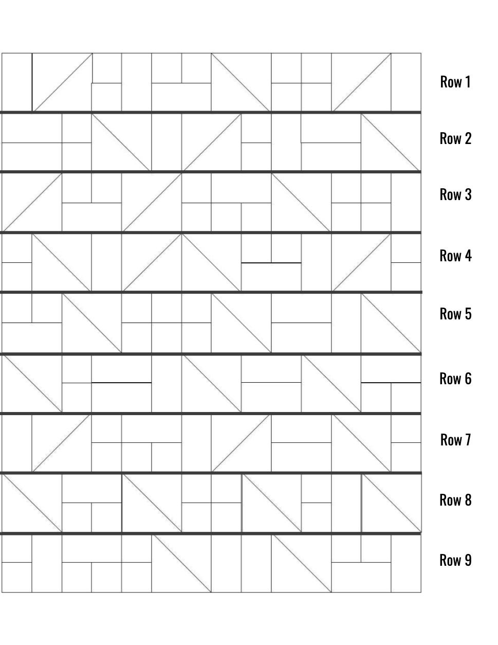 Freeform Denim Quilt Pattern - Create with Claudia