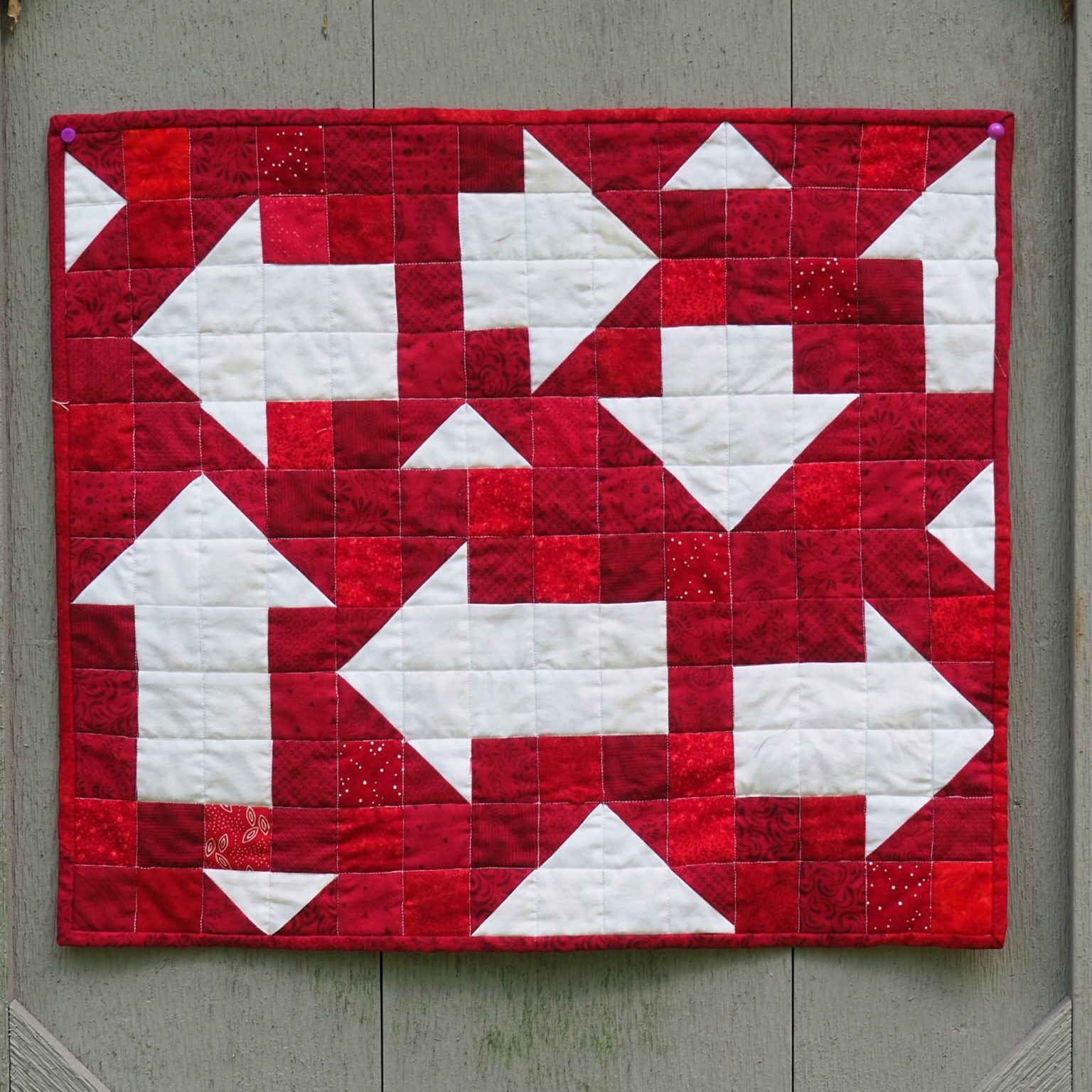 Free Modern Wall Quilt Pattern - Create with Claudia