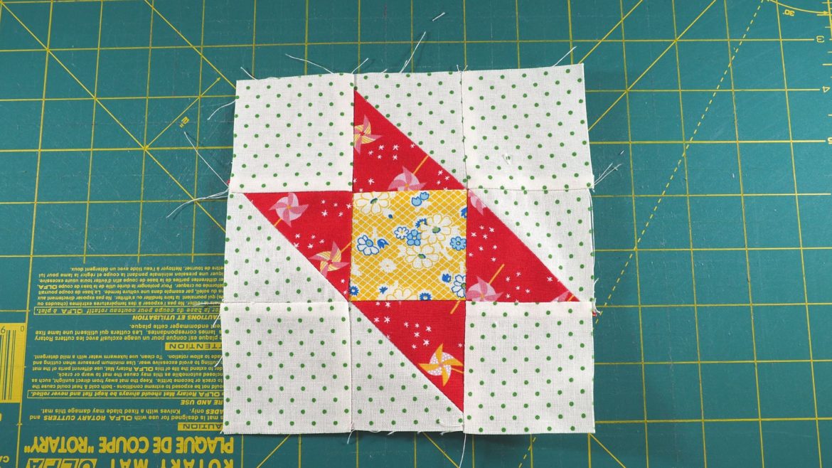 How to Make a 6 1/2" Contrary Wife Quilt Block - Create with Claudia