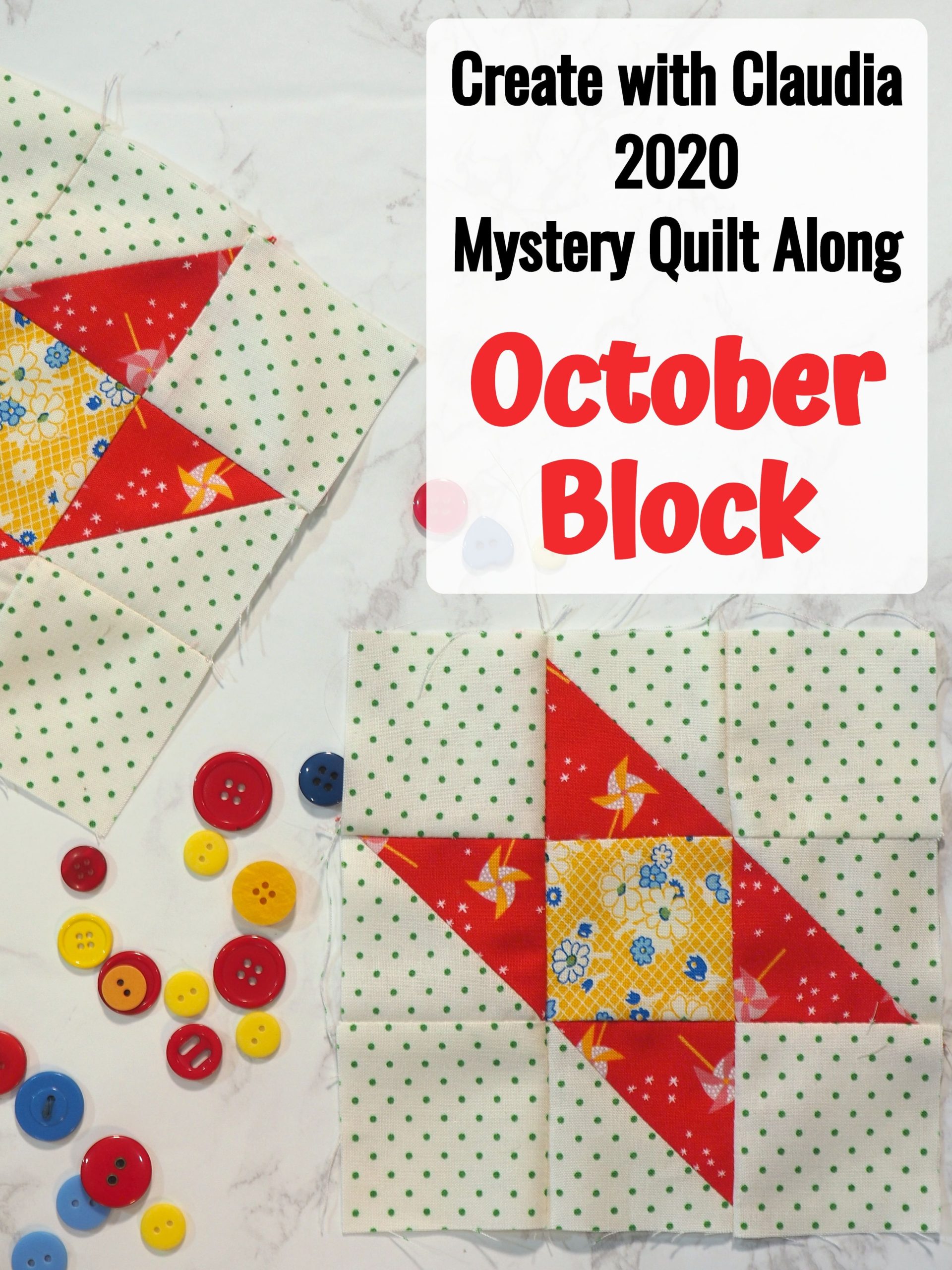 How to Make a 6 1/2" Contrary Wife Quilt Block - Create with Claudia