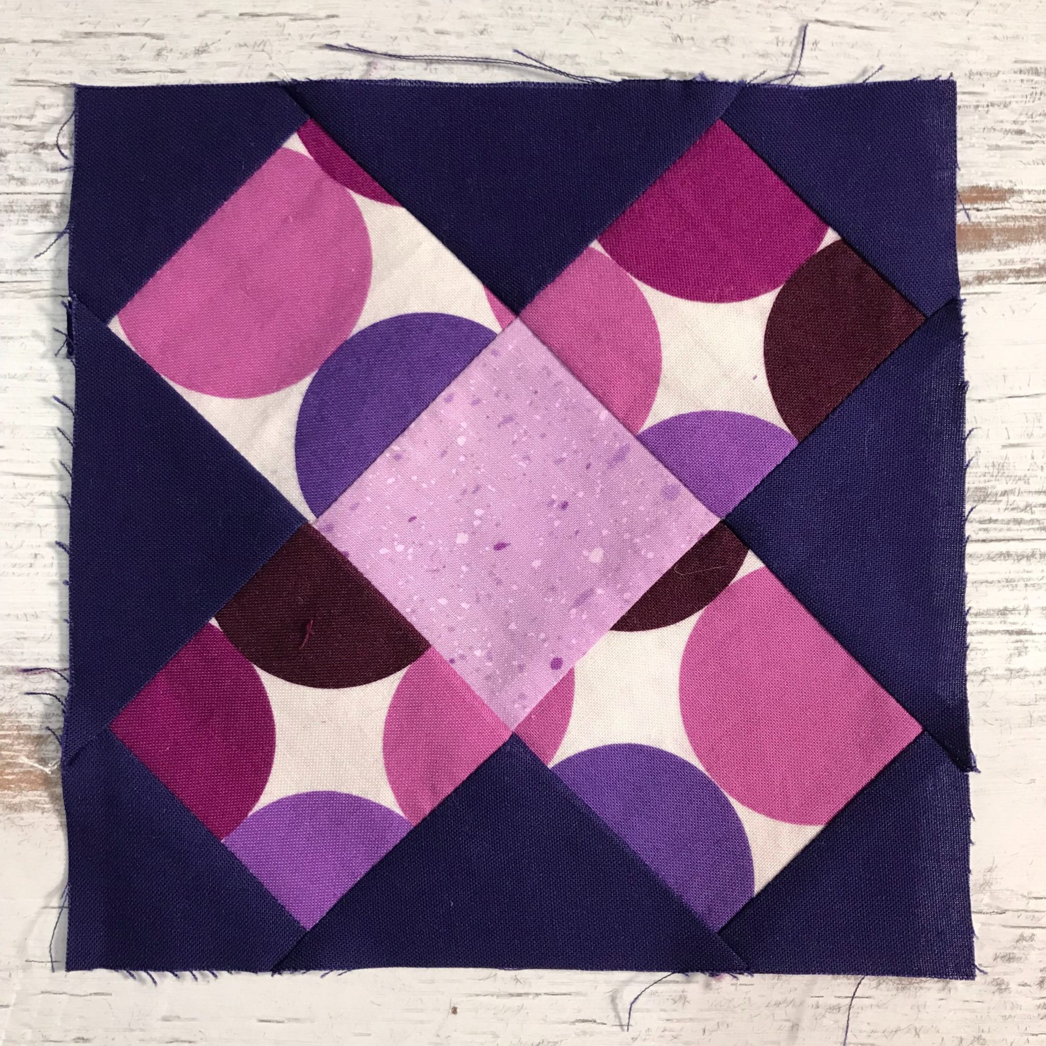 How to Make a Mosaic Quilt Block - Create with Claudia