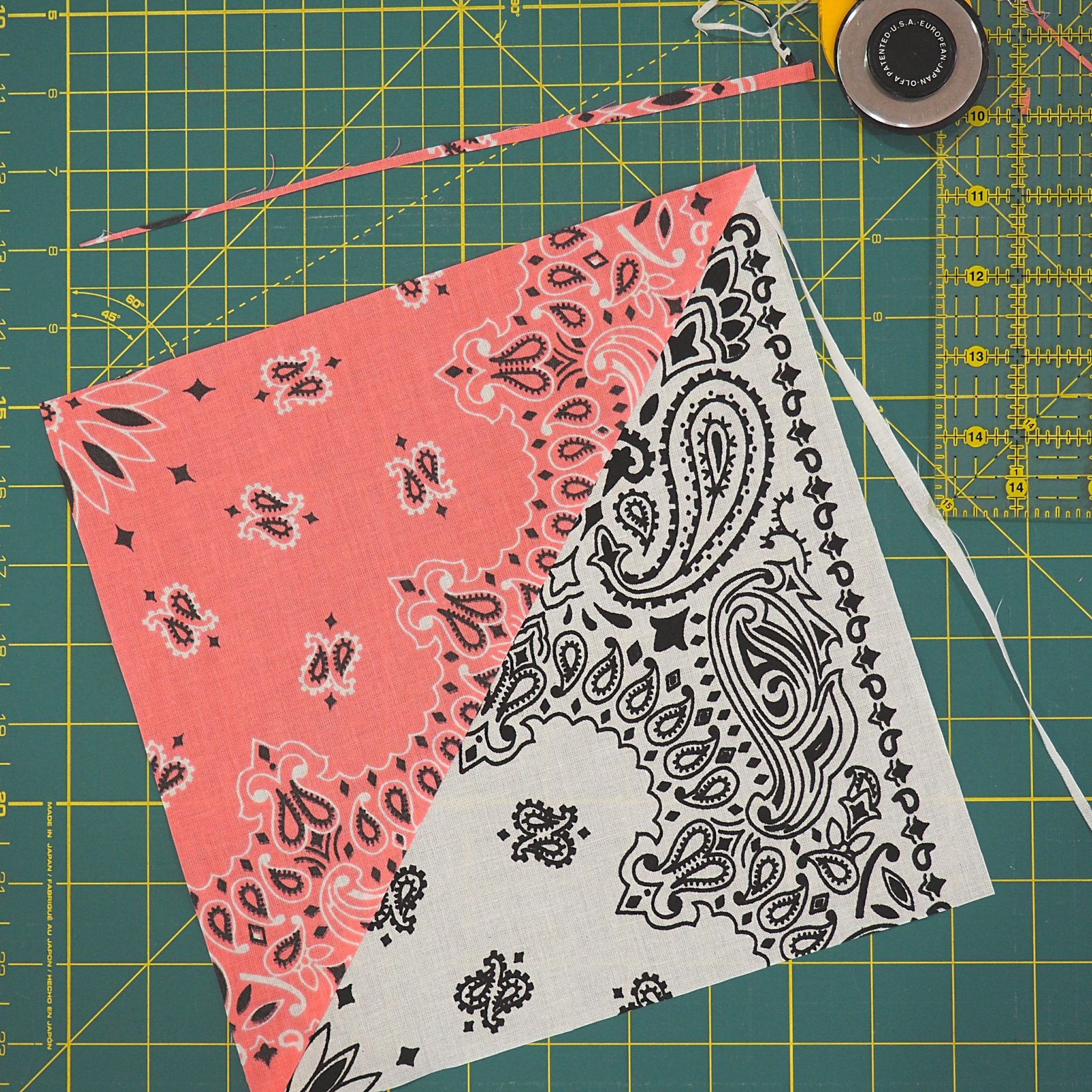 How to Make a Bandana Quilt - Create with Claudia
