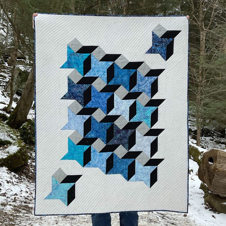 Create for a Cause Quilt - Pleiades - Create with Claudia