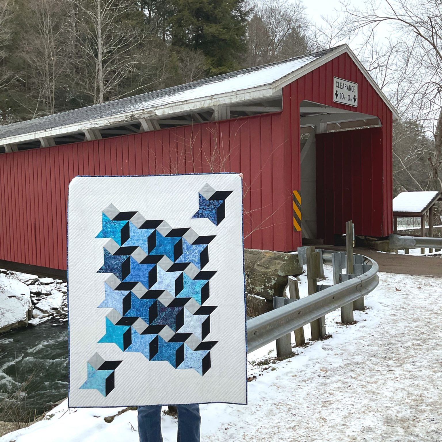 Create for a Cause Quilt - Pleiades - Create with Claudia