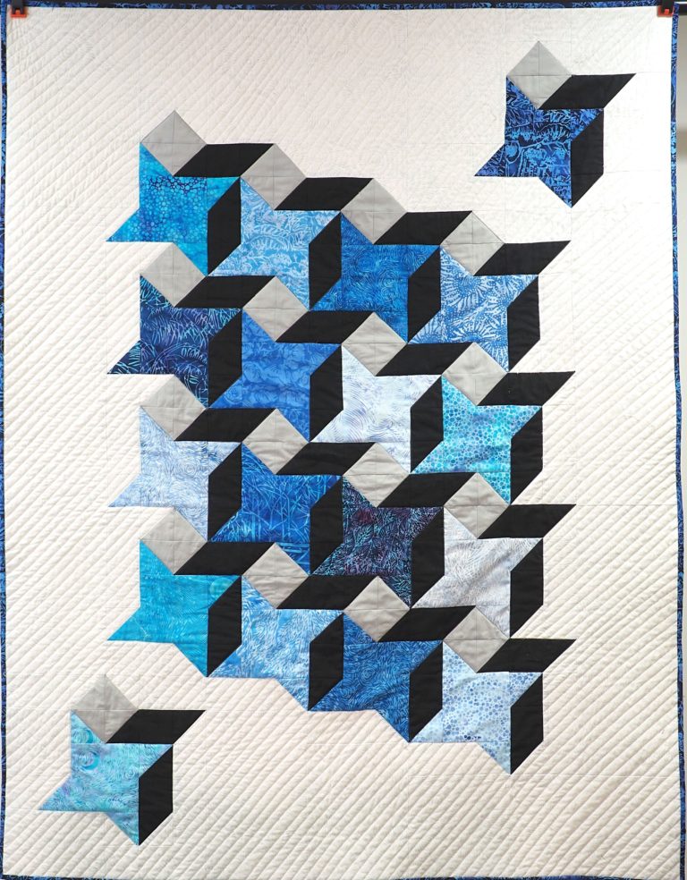 Create for a Cause Quilt - Pleiades - Create with Claudia