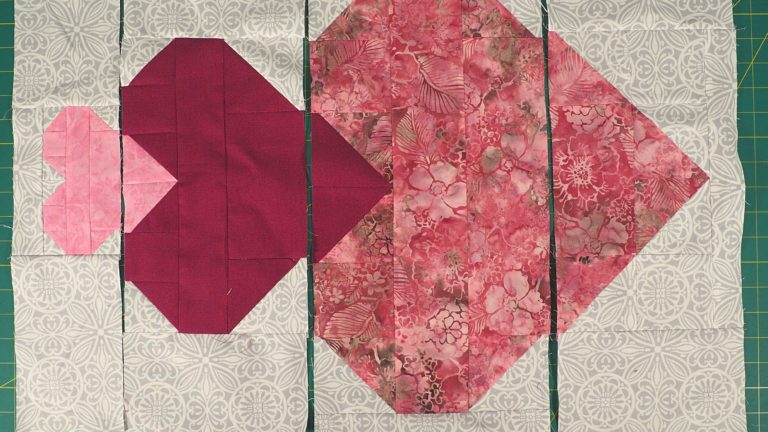 Valentine's Day Quilt Pattern - Create with Claudia