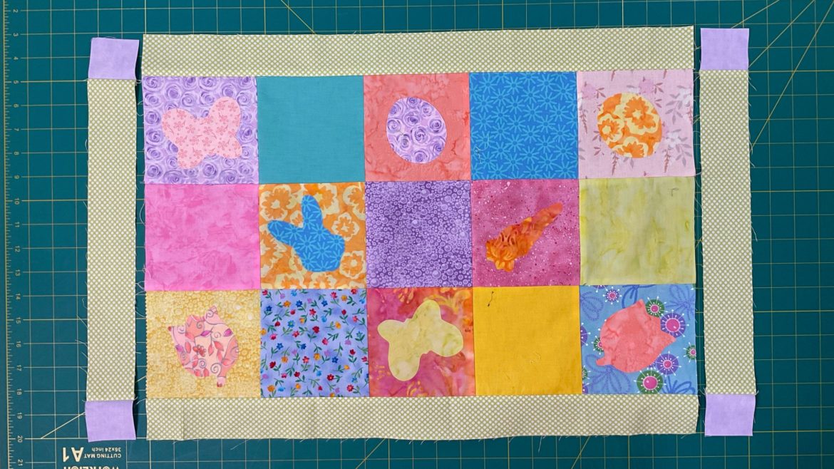 Easy Easter Table Runner Pattern - Create with Claudia
