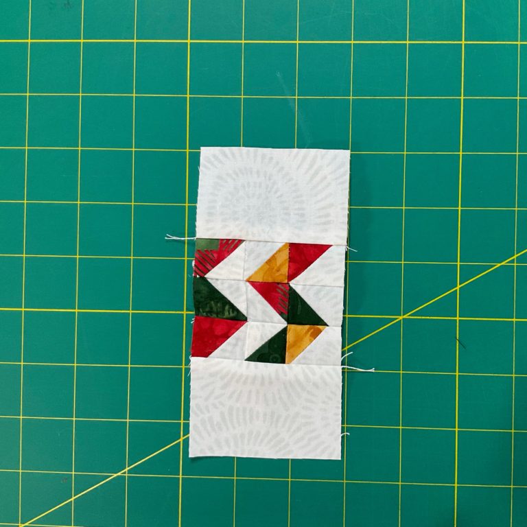 Mini Quilt Block Embroidery Hoop Ornaments Tutorial - Create with Claudia