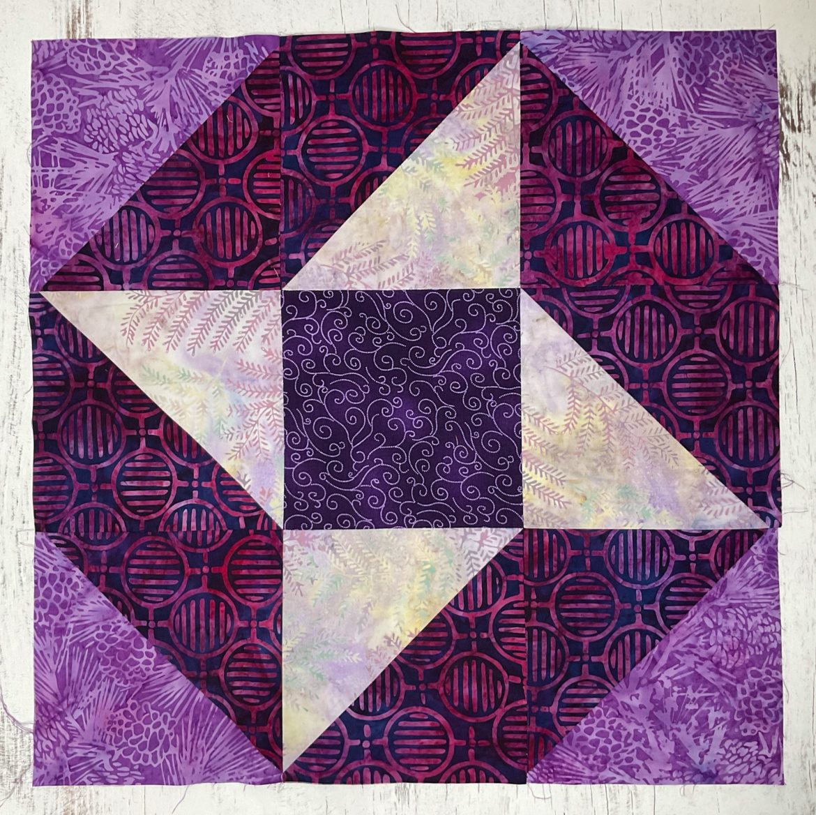 How to Make a Large Friendship Ribbon Quilt Block - Create with Claudia