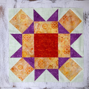 How to Make a Large Rolling Squares Quilt Block - Create with Claudia