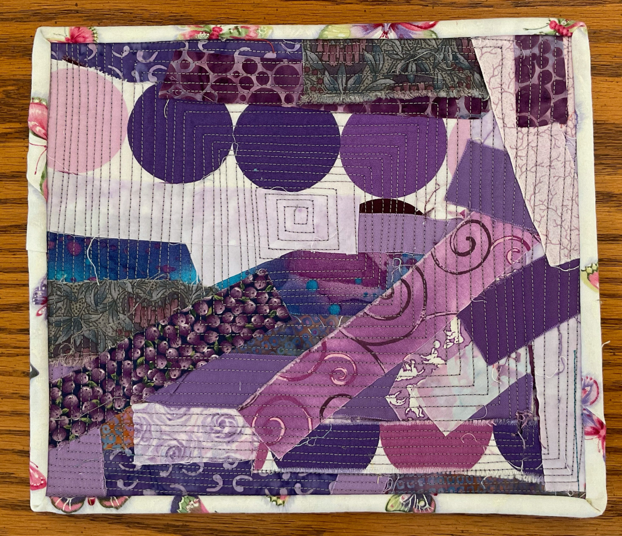 No Seams Quilt As You Go Sewing Project - Create with Claudia