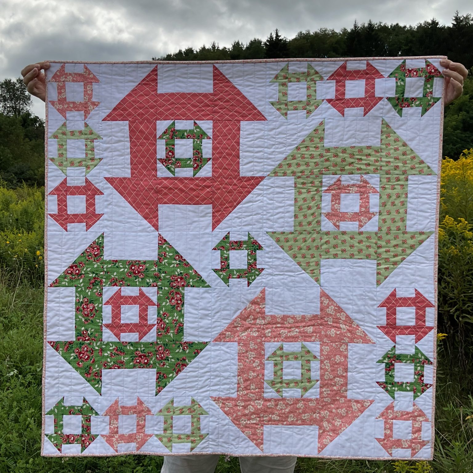 Churning Up a Storm Quilt Pattern - Create with Claudia