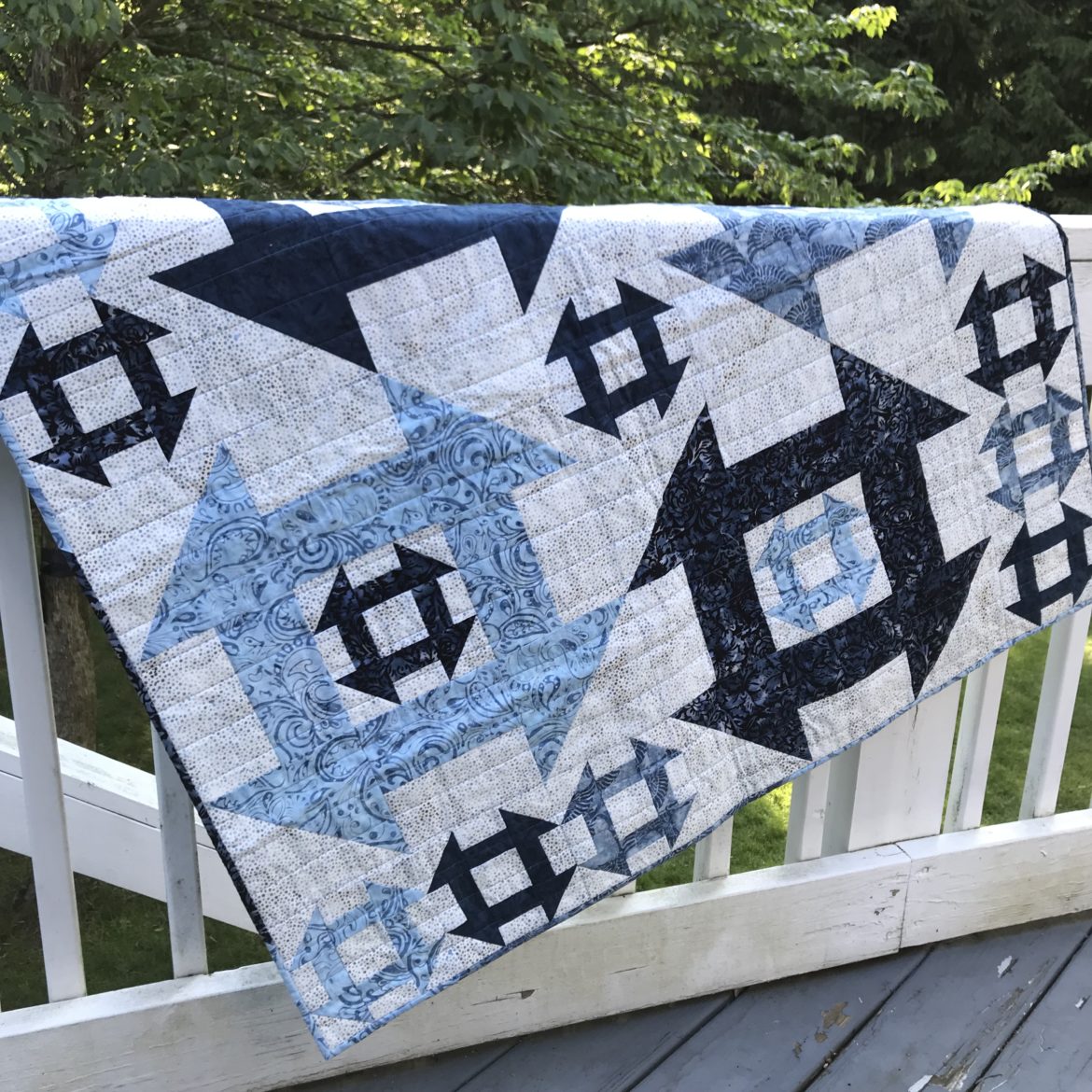 Churning Up a Storm Quilt Pattern - Create with Claudia