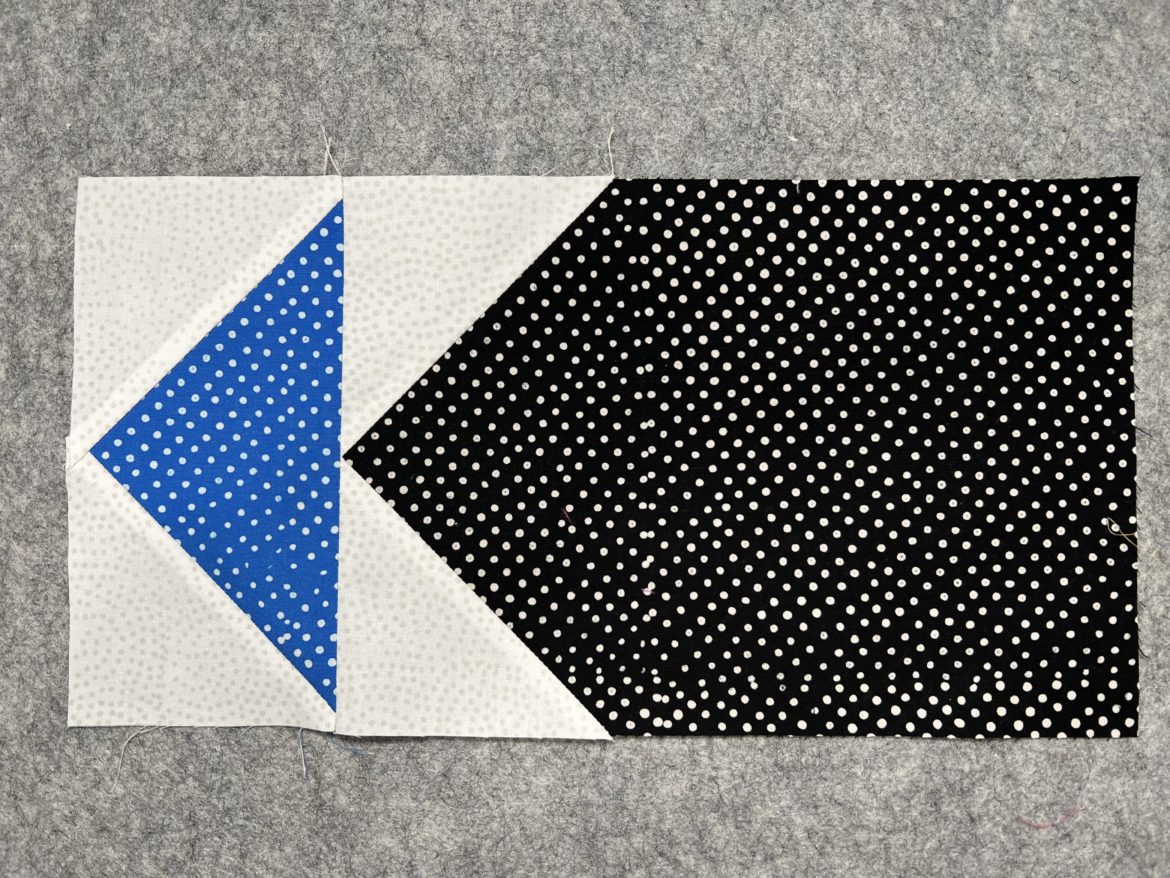 How to Make a Modern Double Arrow Quilt Block - Create with Claudia