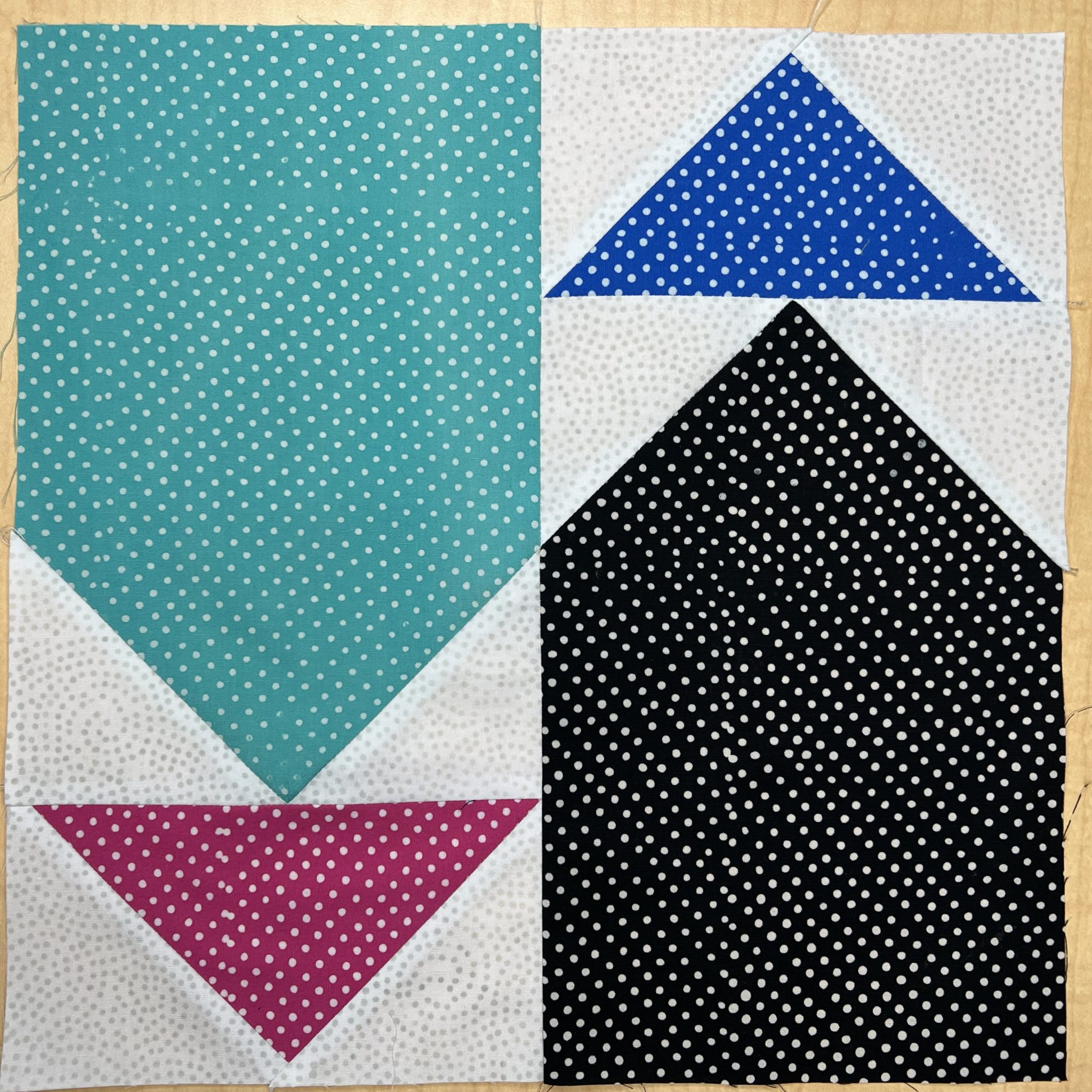 How to Make a Modern Double Arrow Quilt Block - Create with Claudia