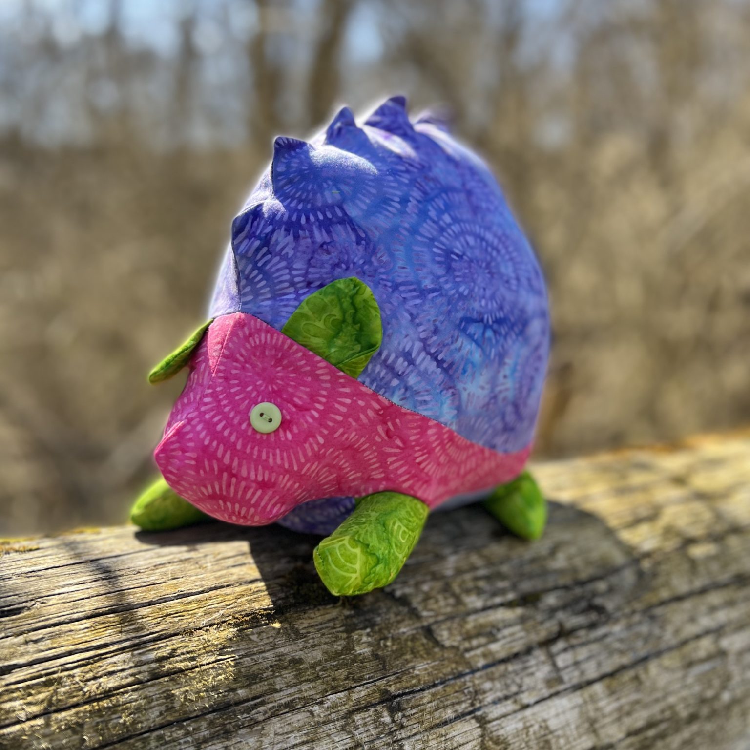 April Island Batik and Funky Friends Factory Project - Create with Claudia