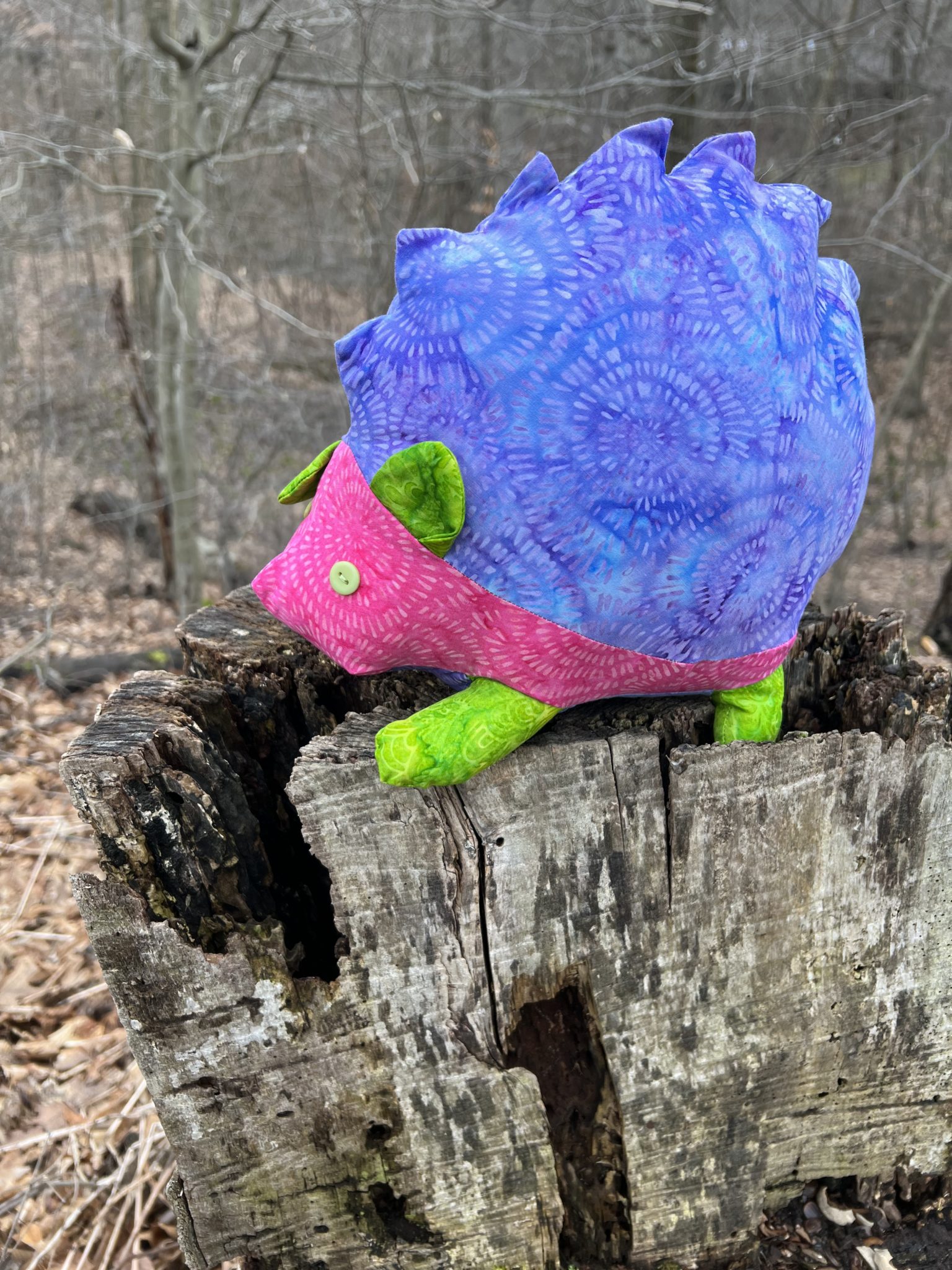 April Island Batik and Funky Friends Factory Project - Create with Claudia