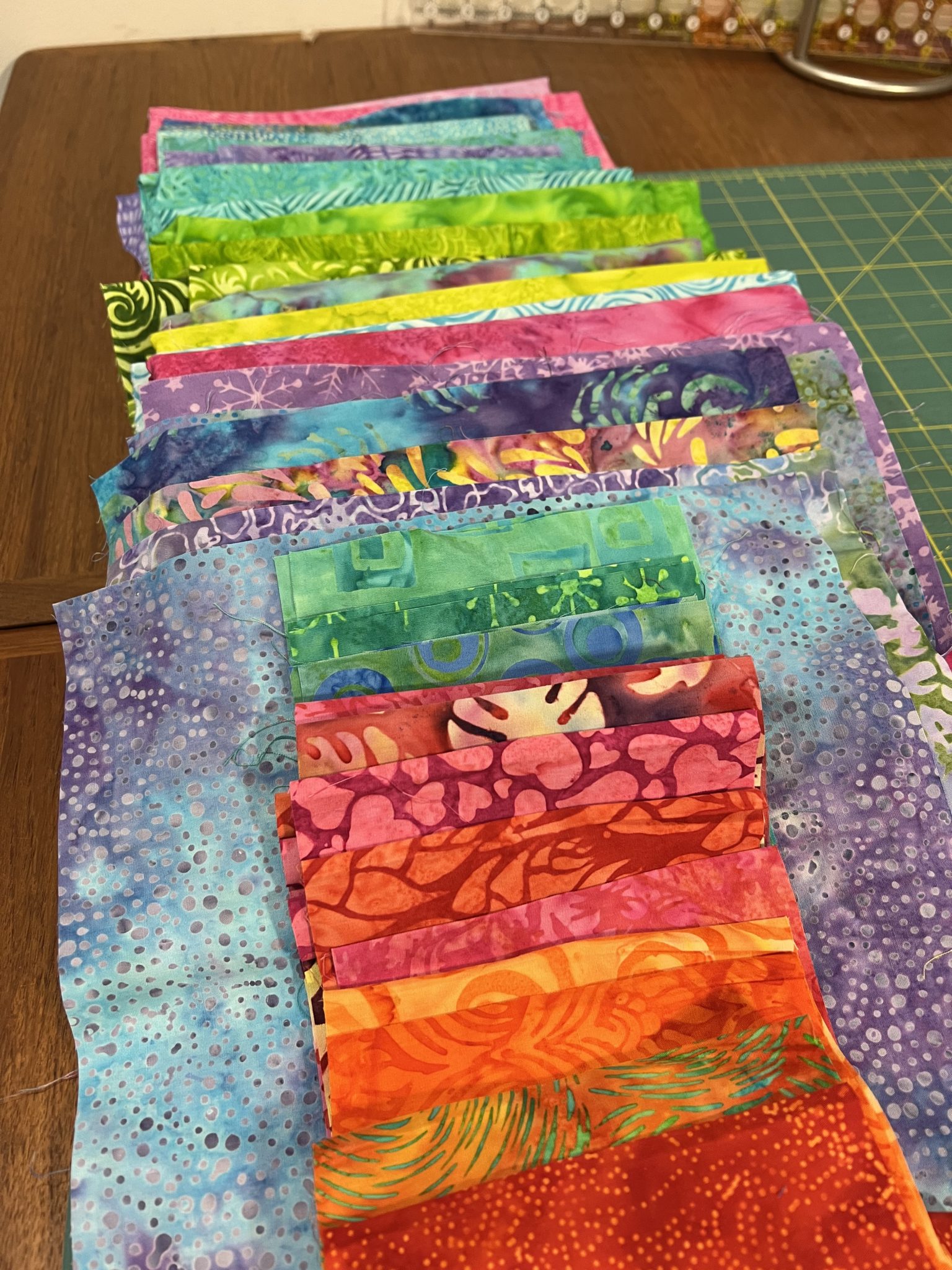 Triangle Tricks Quilting with Island Batik - Create with Claudia