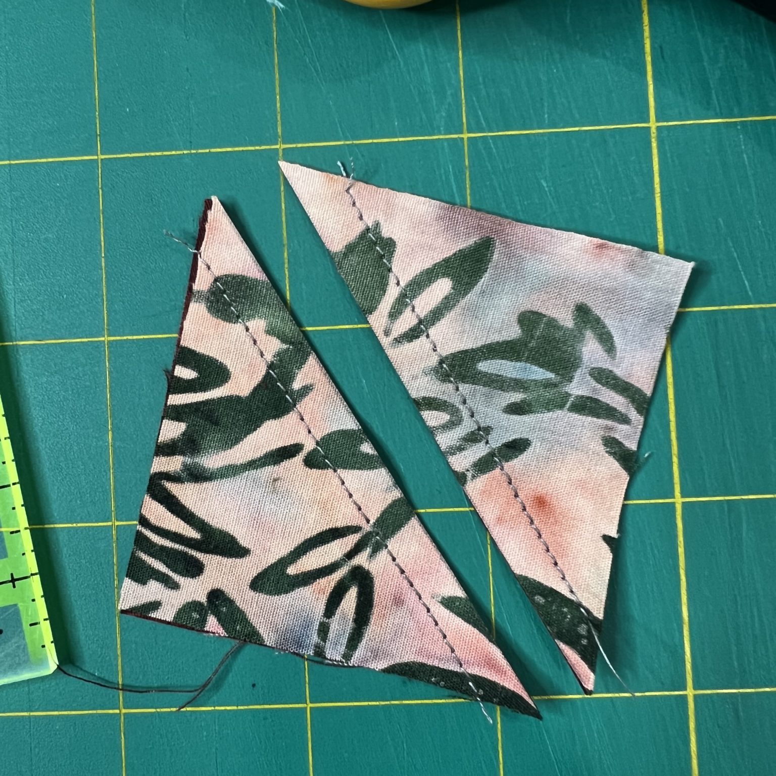 How To Decorate A Baseball Cap With Mini Quilt Blocks Create With Claudia