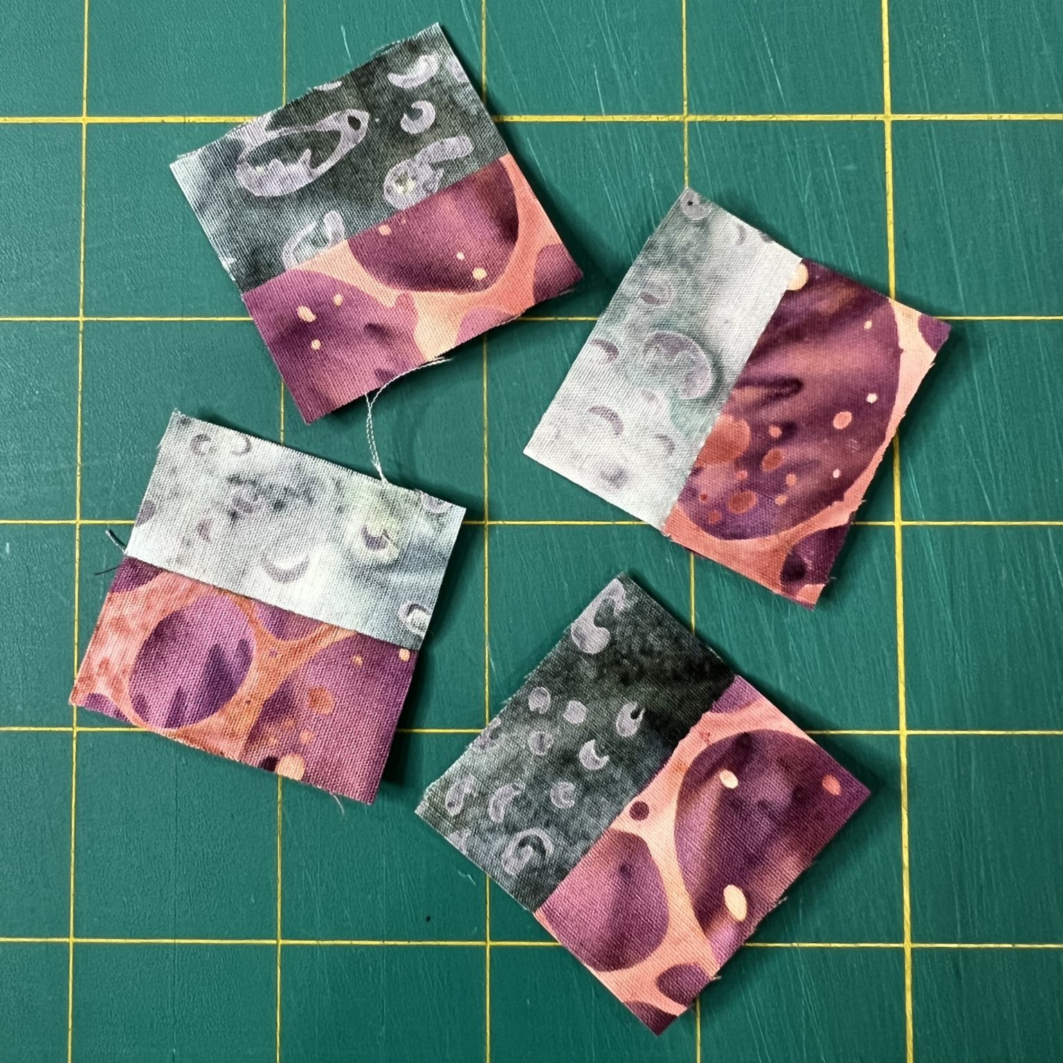 How to Decorate a Baseball Cap with Mini Quilt Blocks - Create with Claudia