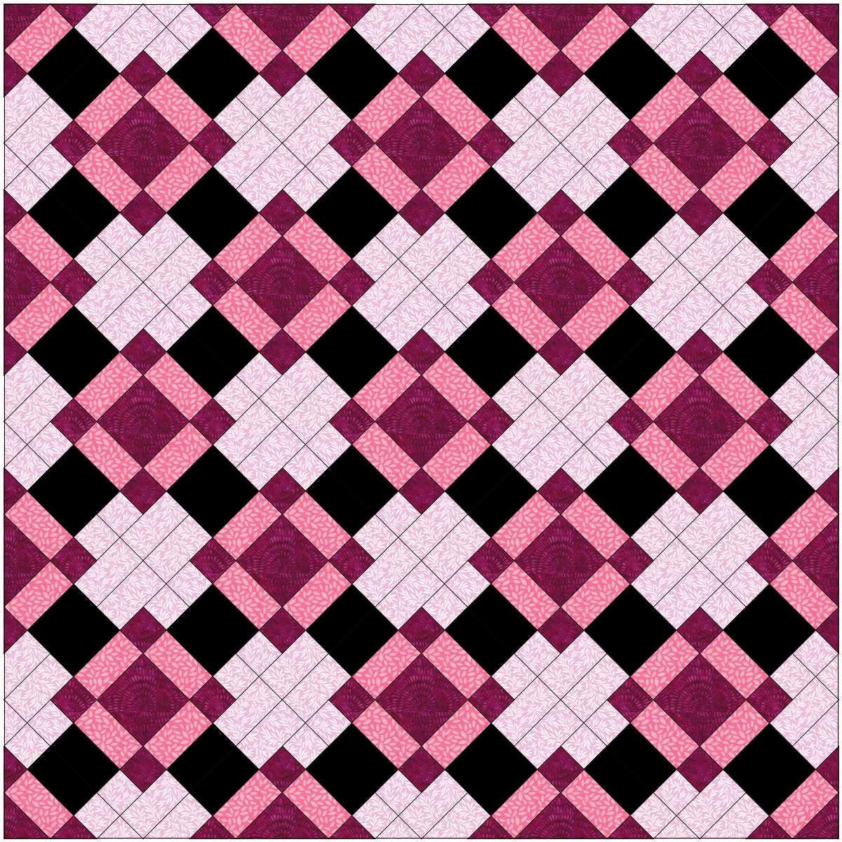 How to Make an Easy Quilt Block with Squares - Create with Claudia