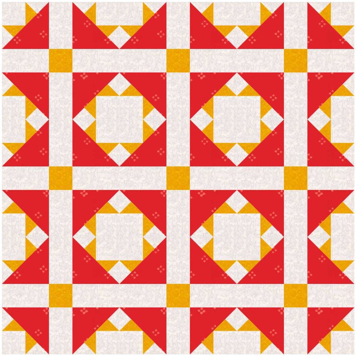 How to Make a Crown Quilt Block - Create with Claudia