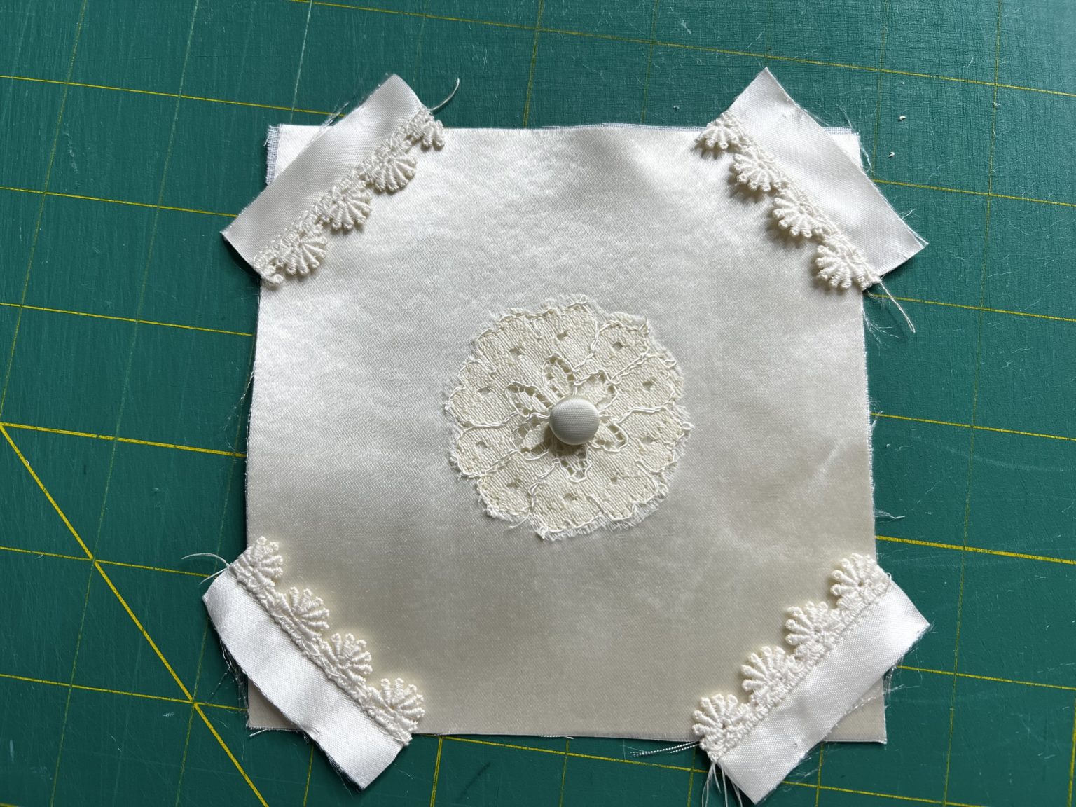 DIY Lavender Sachets - How to Make a Sachet out of an Old Wedding Dress ...