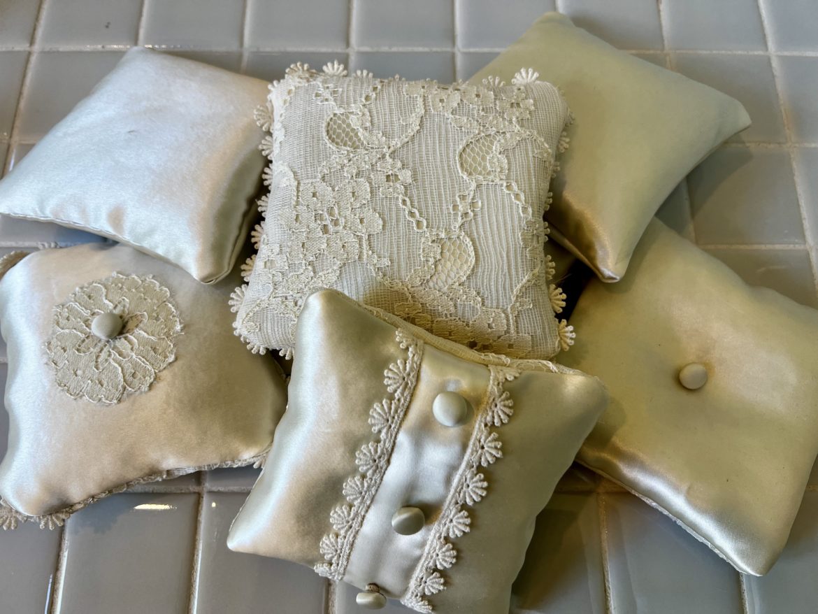 DIY Lavender Sachets - How to Make a Sachet out of an Old Wedding Dress ...