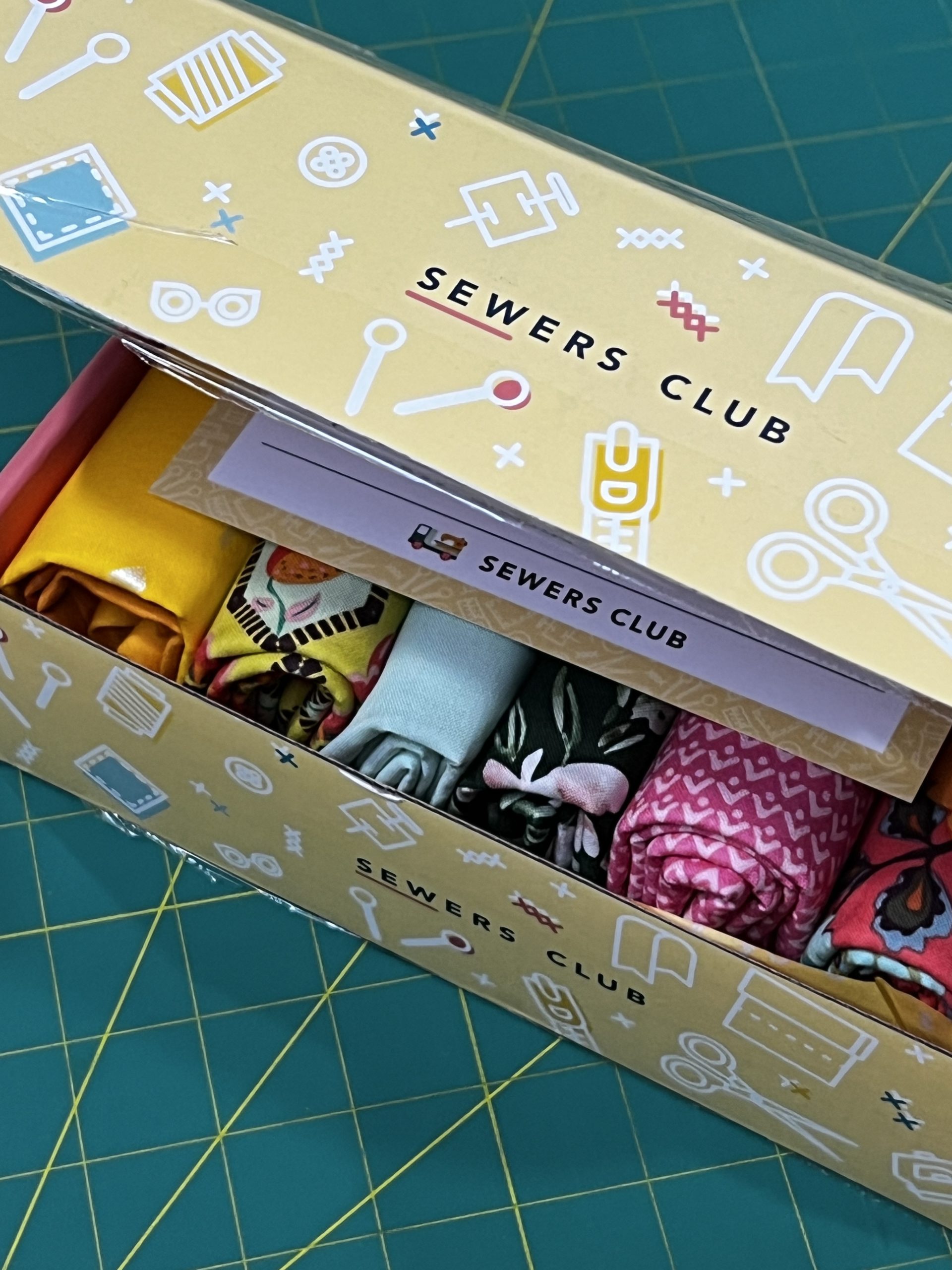 My Sewers Club Subscription Box Unboxing - Create with Claudia