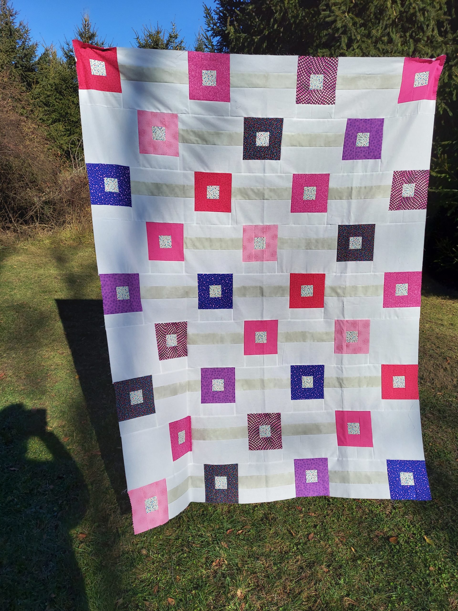 Squared Up Quilt Pattern - Create with Claudia