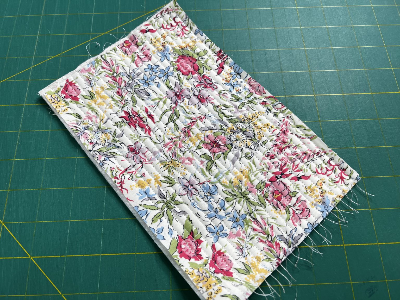 How to Make a Quilted Business Card Case - Create with Claudia