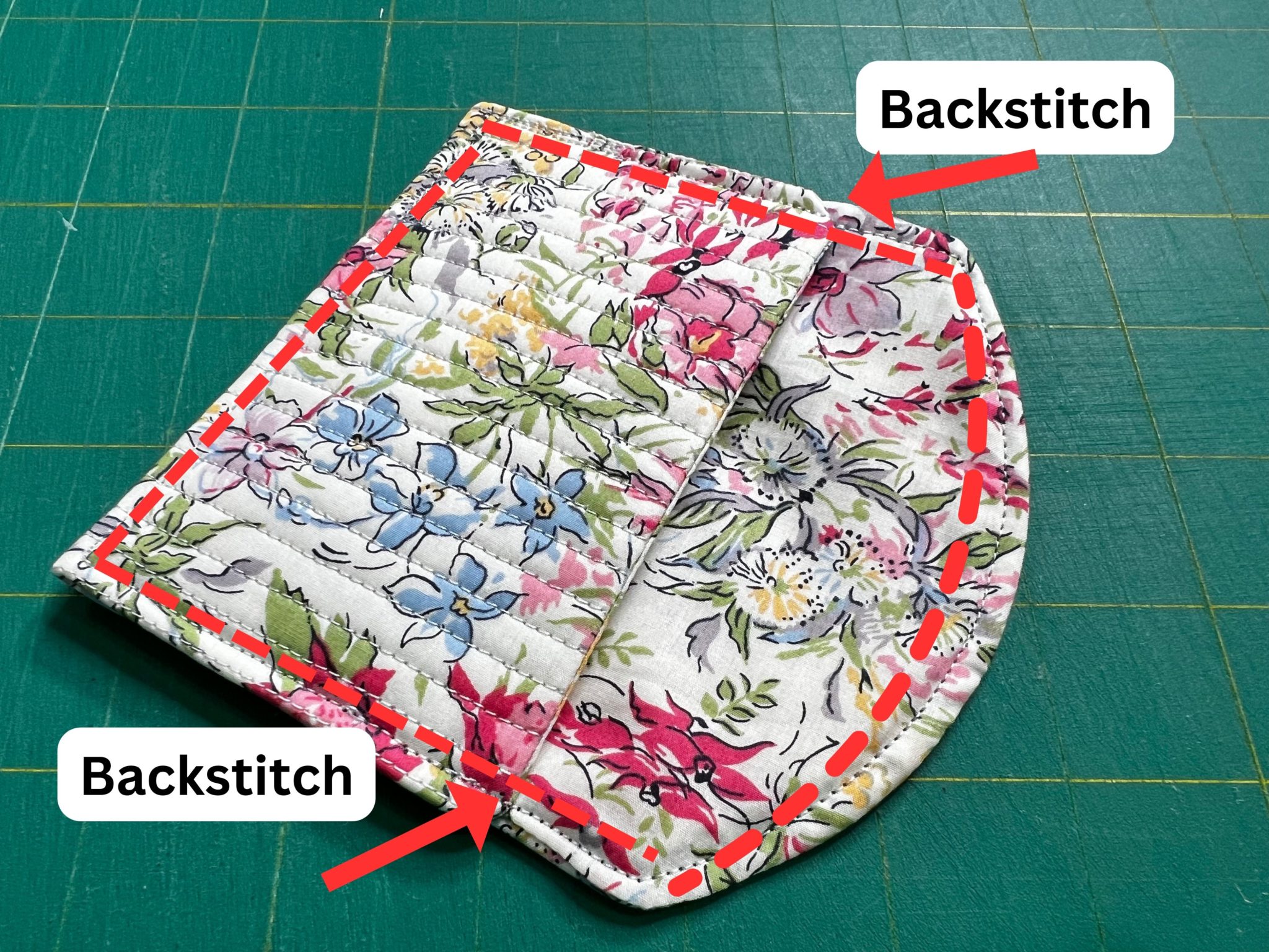 How to Make a Quilted Business Card Case - Create with Claudia