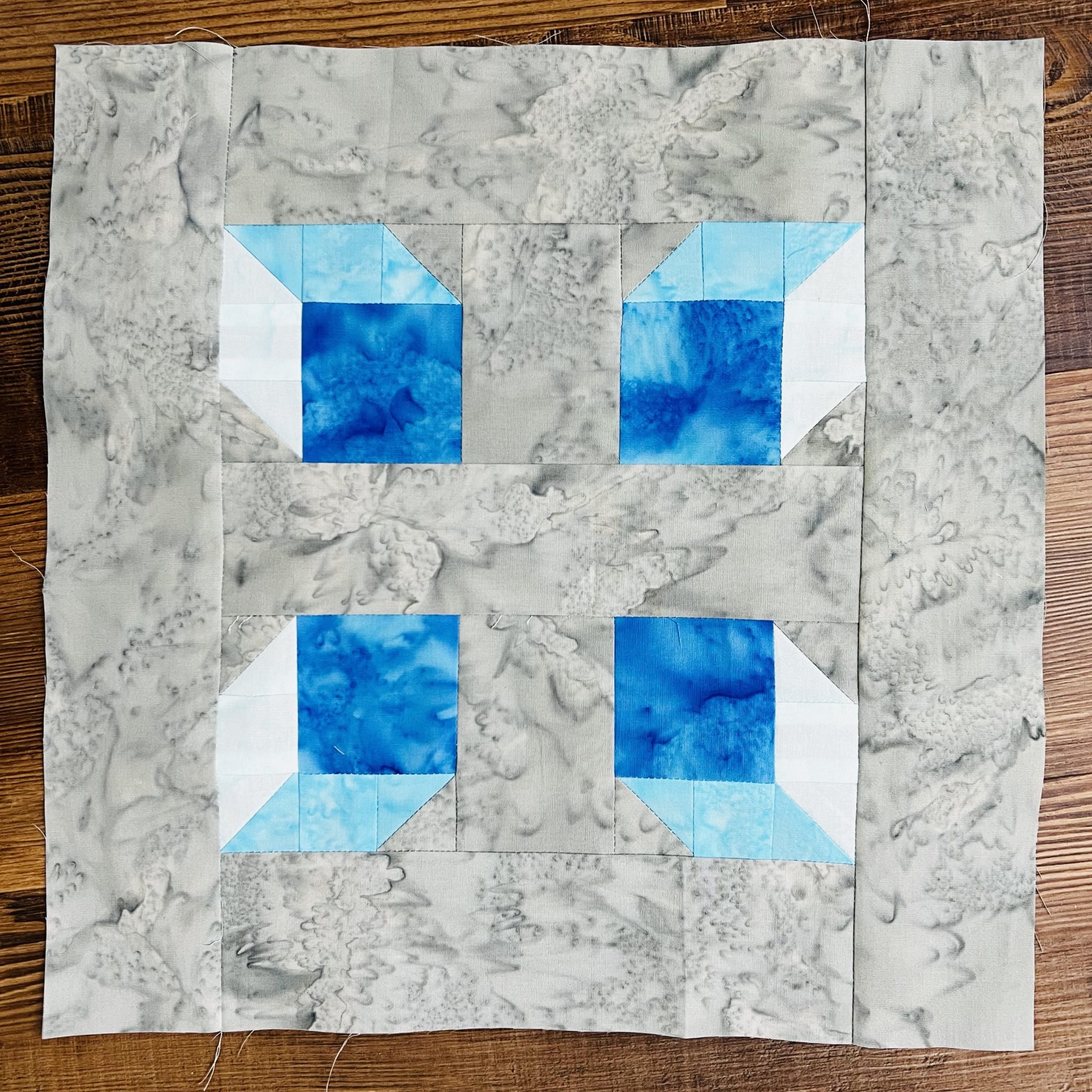 How to Make A Modern 3D Quilt Block - Create with Claudia