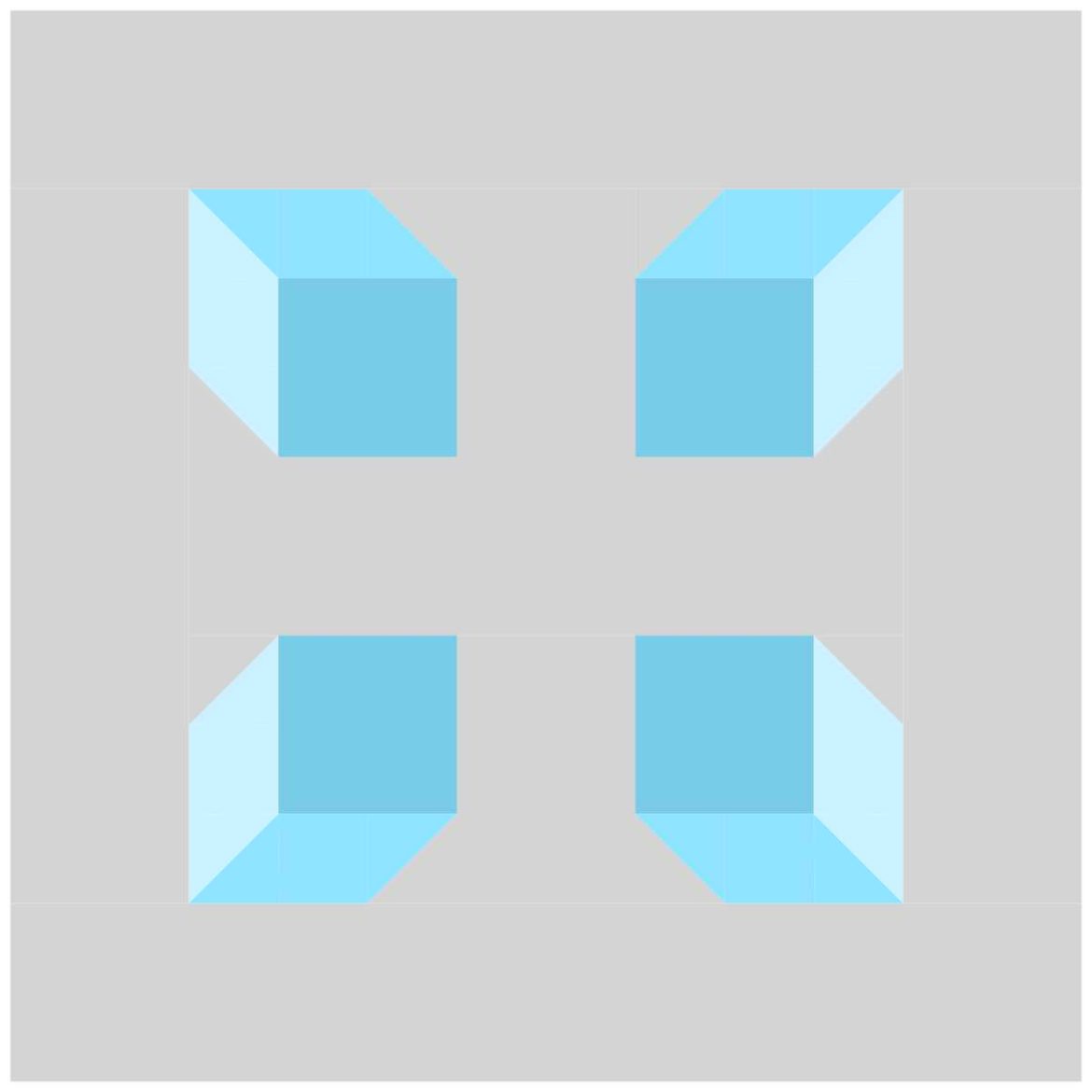 How to Make A Modern 3D Quilt Block - Create with Claudia