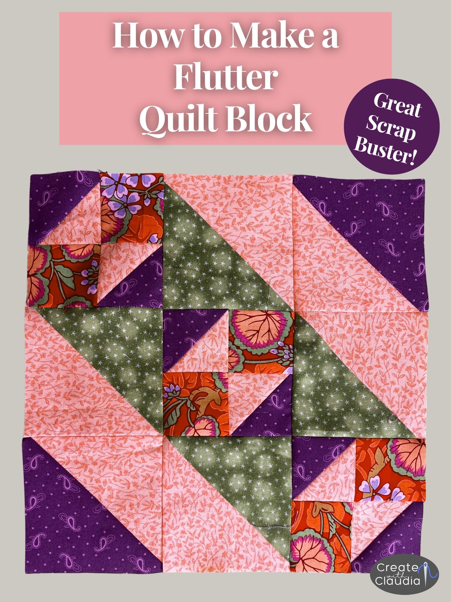 Scrap Fabric Projects Archives - Create with Claudia