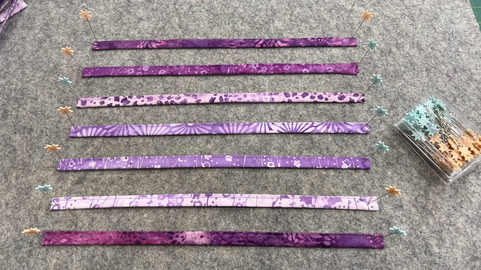 Woven Fabric Strips Lace Tutorial - Create with Claudia