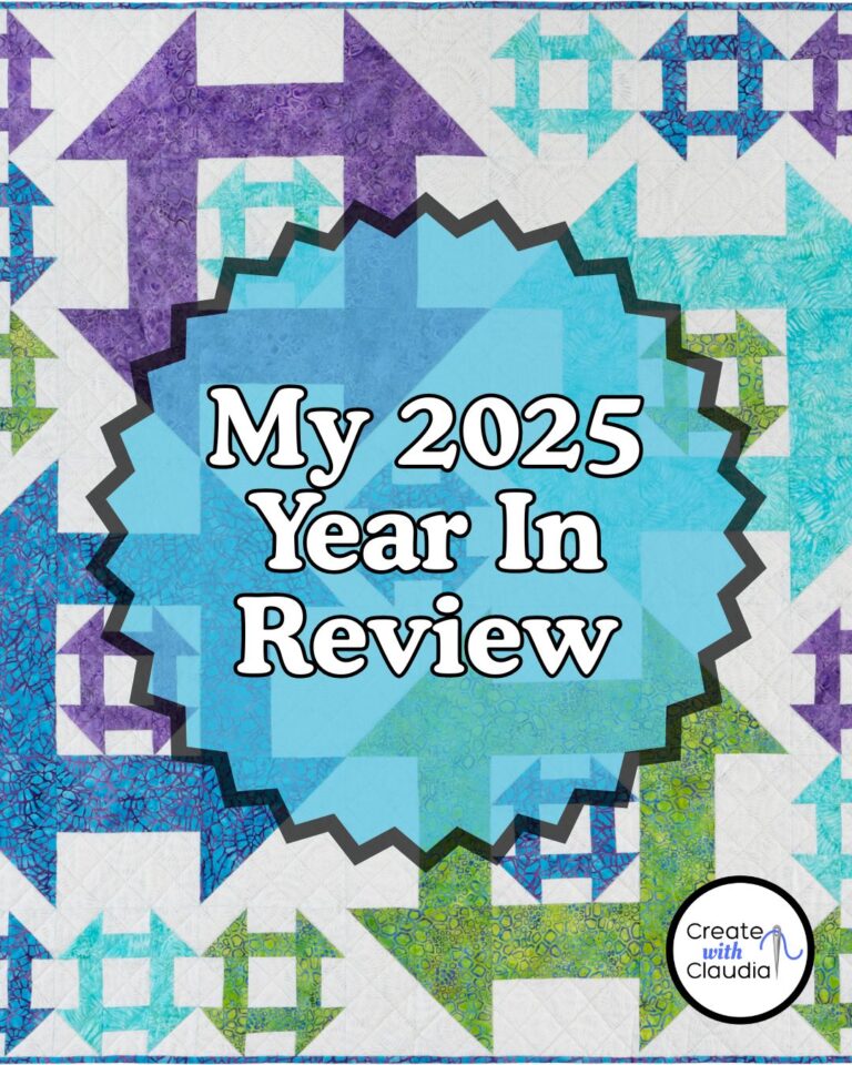 My 2025 Year in Review - Create with Claudia